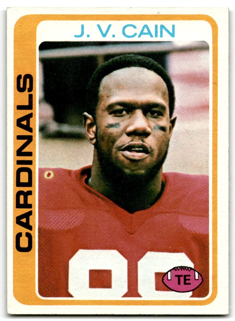 1978 Topps J.V. Cain Set Builder in EX to NM Condition (LOOK) St. Louis ...