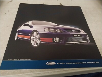 Jan 2003 FORD FPV GT GT-P & PURSUIT UTE Australian Sales Brochure ...