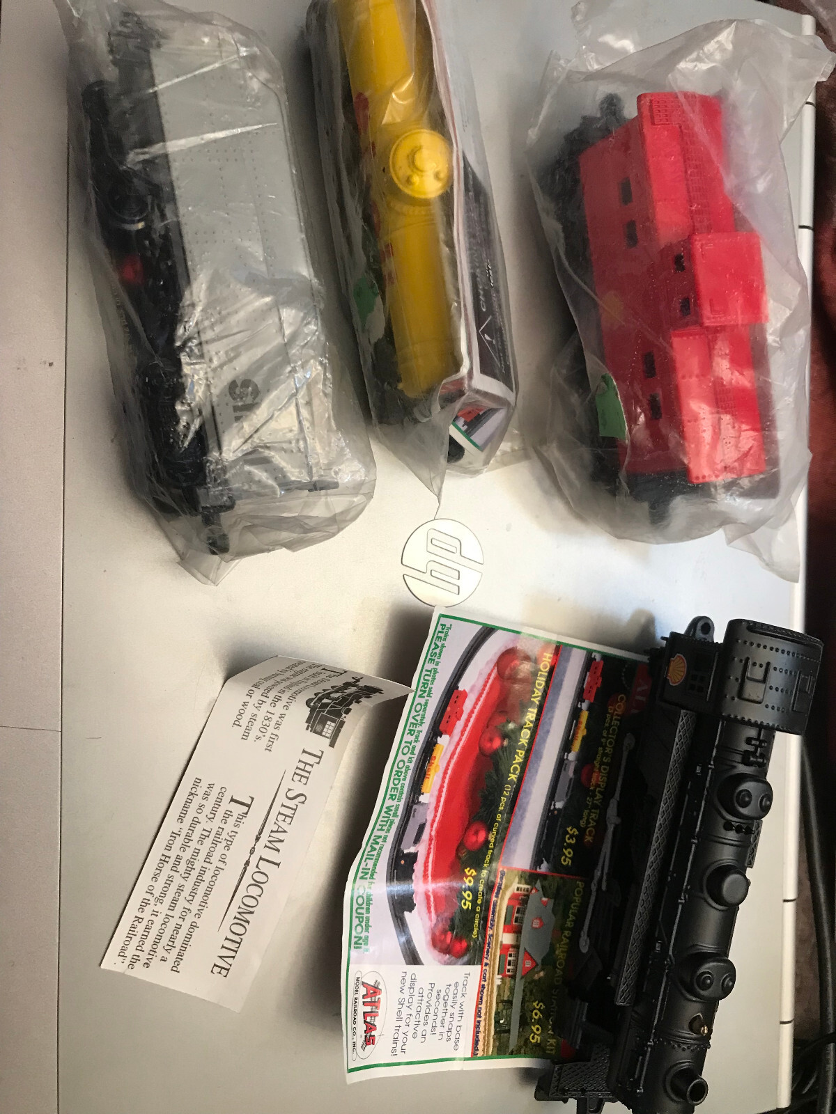 SHELL TOY TRAIN | eBay