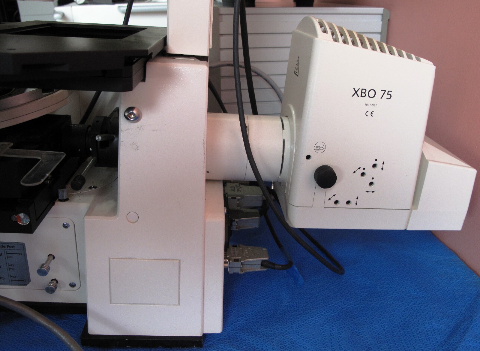 Zeiss Axiovert 100 M Zeiss LSM 510 Laser Scanning Confocal Microscope ...