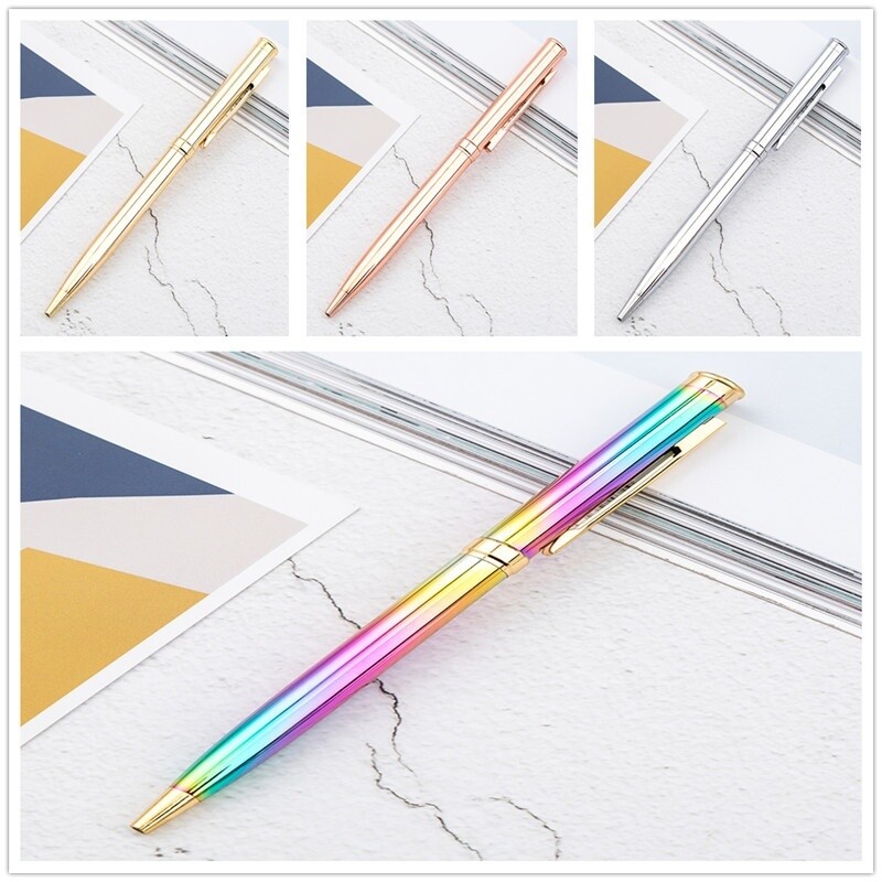 1mm Metal Ballpoint Signature Ball Point Writing School Office ...