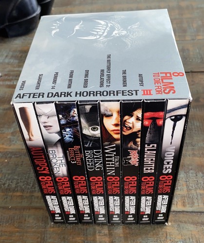 After Dark Horrorfest III Complete Set 8 Films To Die For Lenticular ...