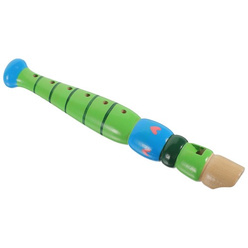6 -Hole Wooden Recorder Set Small Music Flutes Infant Child Instrument ...