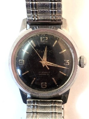 Vintage Atlantic Men's Wrist Watch, Vintage Watches for Repair | eBay