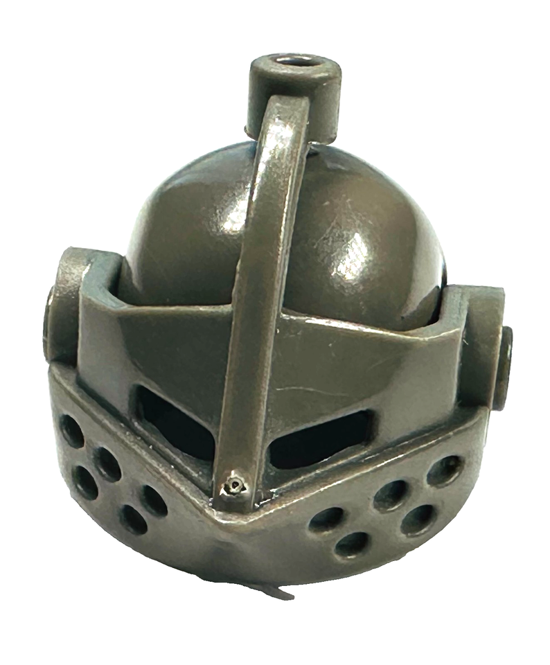 LEGO Castle Black Knight Minifigure Dark Gray Visor and Helmet x126 ...