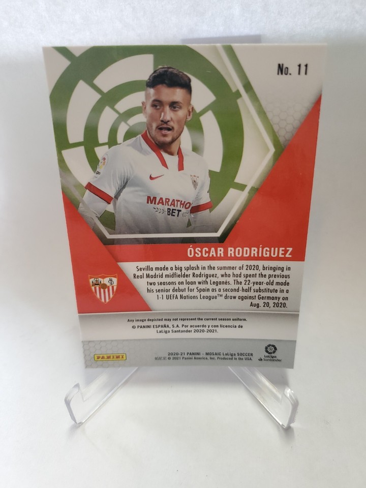 Oscar Rodriguez - 2020-21 Mosaic LaLiga #11 - Sevilla - | eBay