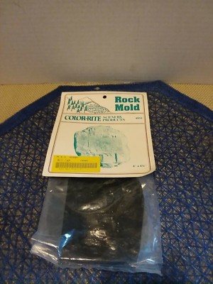 COLOR-RITE SCENIC PRODUCTS #804 ROCK RUBBER MOLD REUSABLE MOLDS | eBay