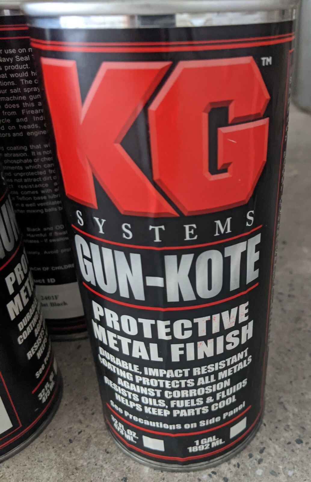 KG Gunkote paint 2401F Flat Black - AR15.COM