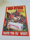Vintage Sign Advertising Metal Red Ryder Chuck Wagon Bread 1990 14x12 ...