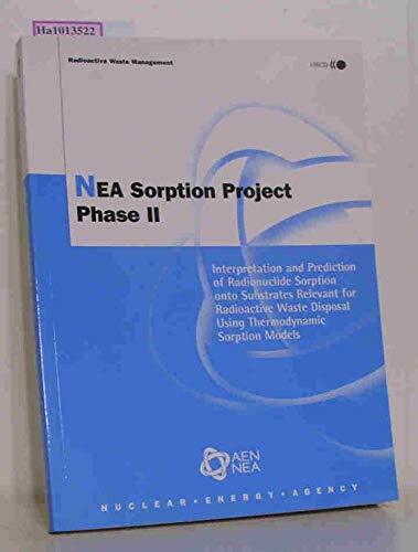 NEA Sorption Project Phase II: Interpretation And Prediction of ...