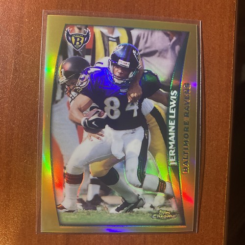 1998 Topps Chrome Refractor Jermaine Lewis 58 Ravens | eBay