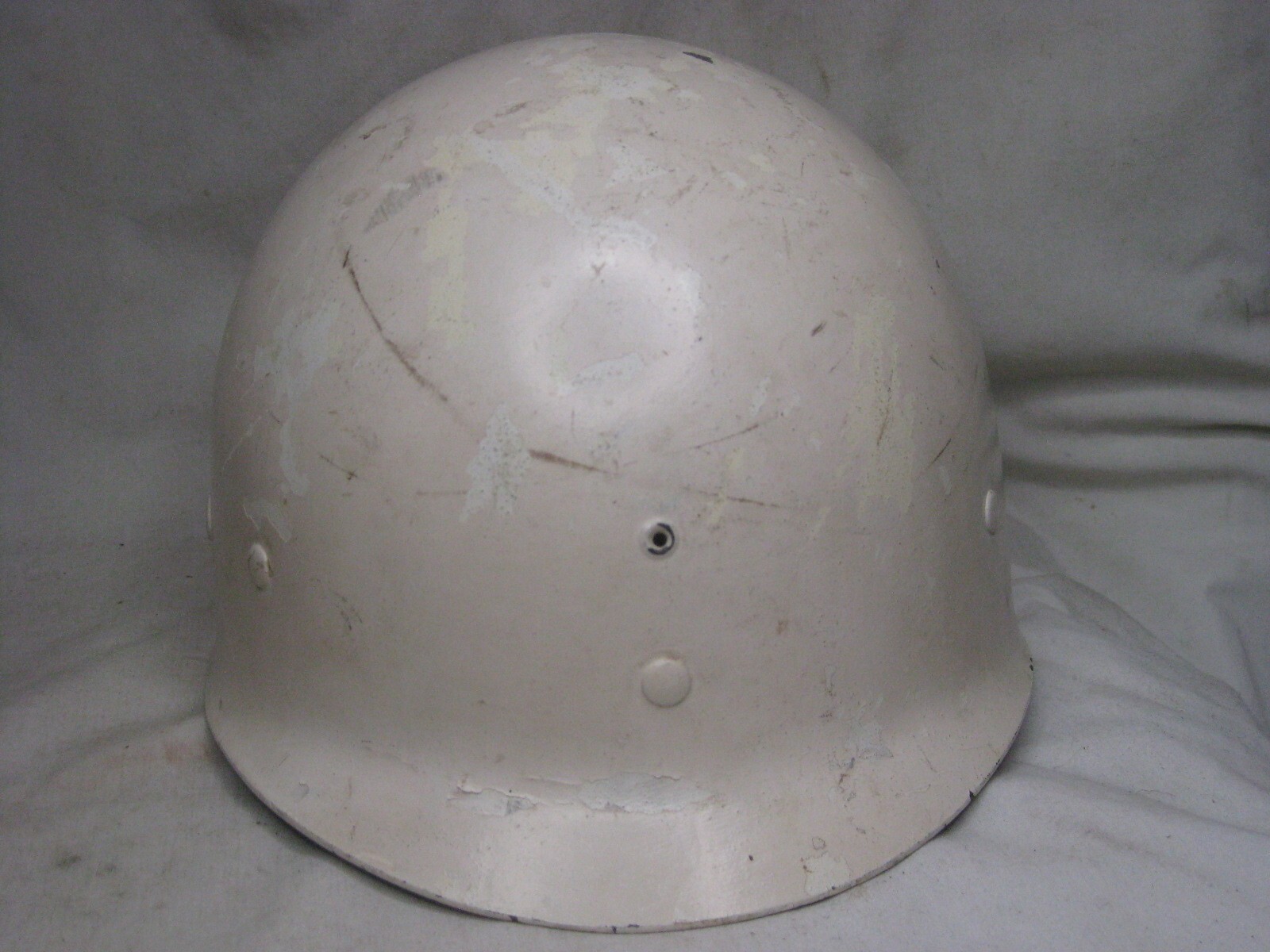 vintage military helmet Army protective sweatband liner Korean War WW2 ...