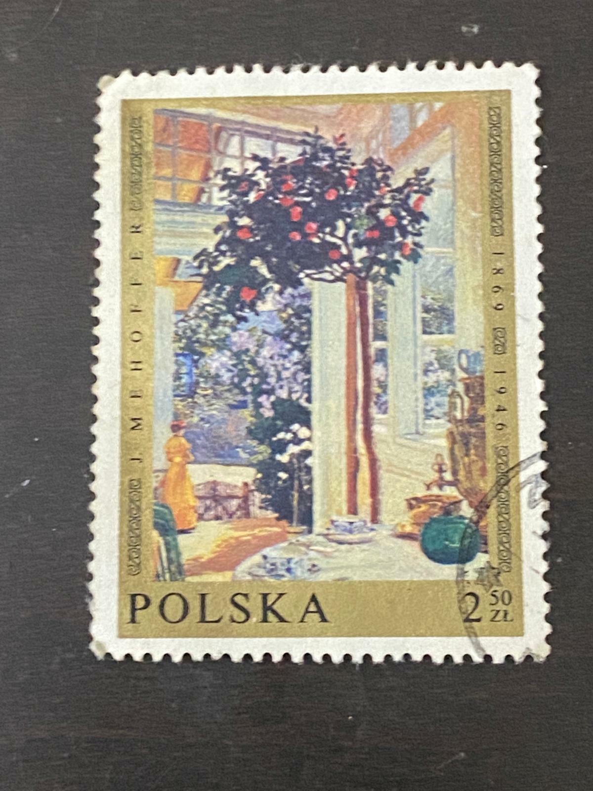 Vintage Polska Postage Poste Stamp Poland 1869 Polish May Sun J ...