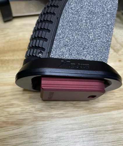 Leapers PUBSI01R Red Aluminum UTG Pro Magazine Base Pad for Springfield ...