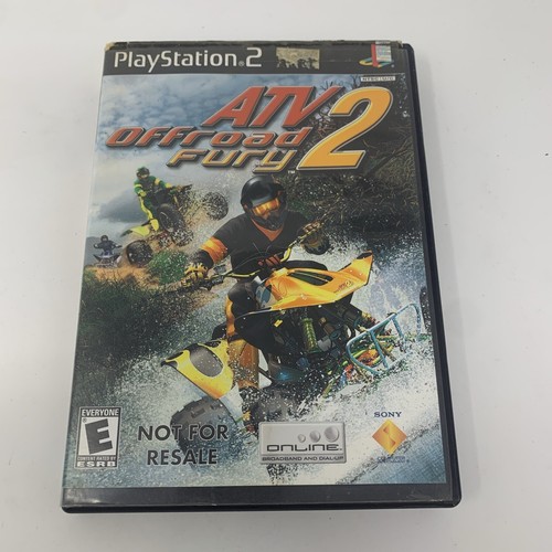 ATV Offroad Fury 2 Sony PlayStation 2 PS2, 2002 Video Game Good Cond No ...