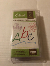 Cricut Calligraphy Collection Retired Font Cartridge 290592 for sale ...