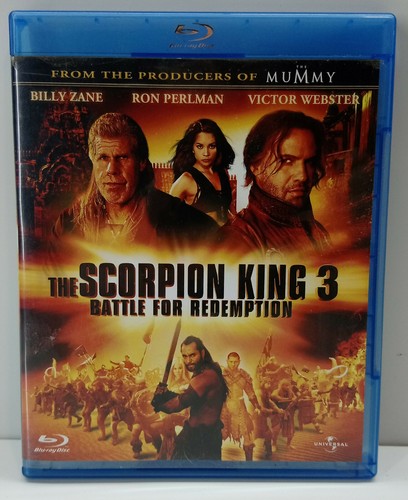 BLU-RAY GREEK MOVIE EUROPEAN PAL The Scorpion King 3: Battle for ...
