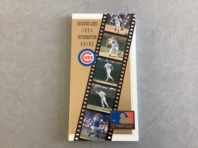 Chicago Cubs 1994 Official MLB Media Guide-NEW | eBay