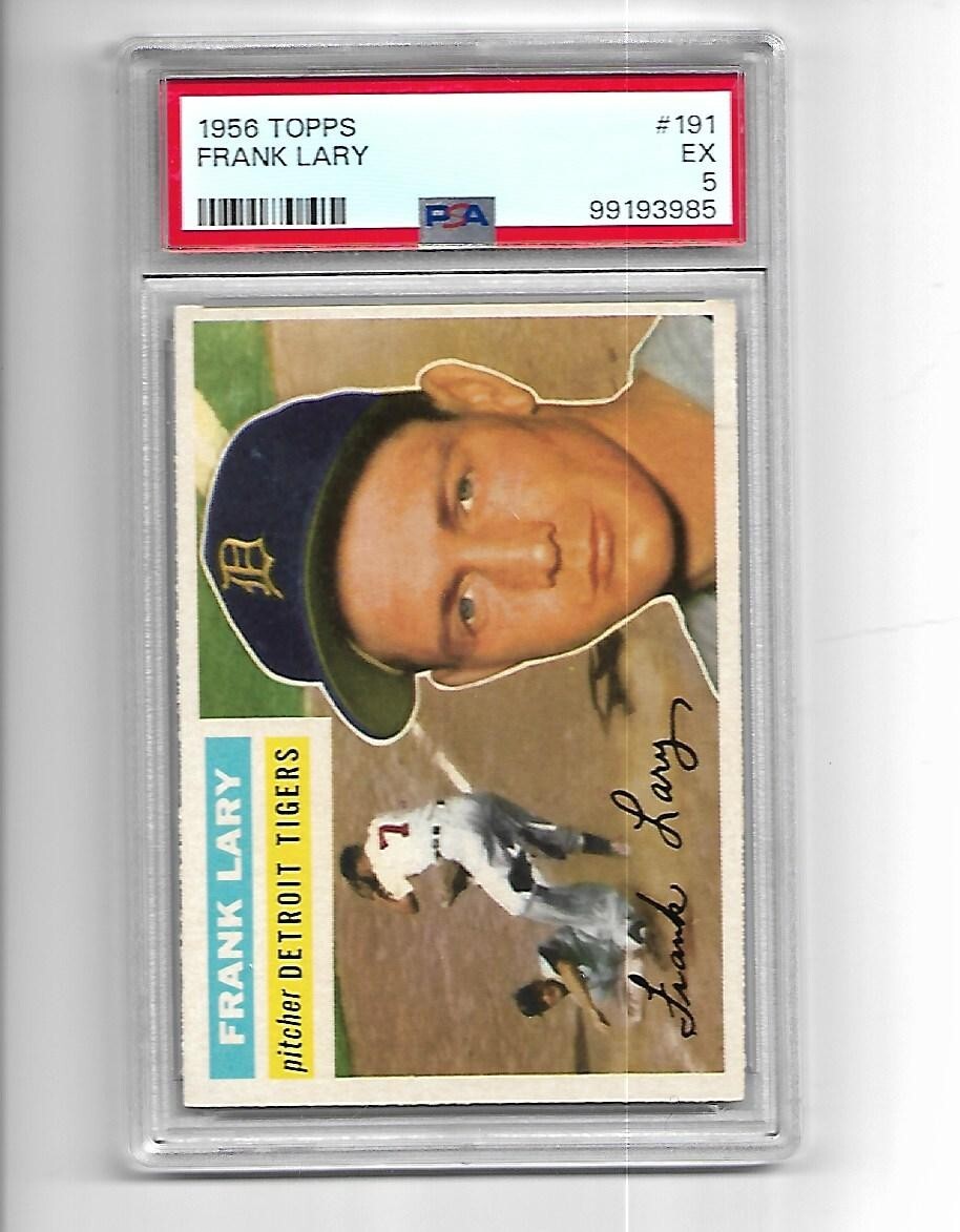 1956 Topps #191 Frank Lary PSA | eBay