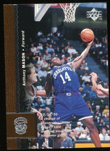 1996-97 Upper Deck Anthony Mason Card #192 | eBay
