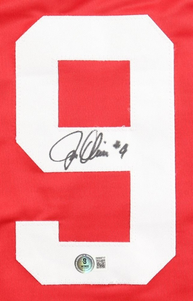 Joe Oliver Signed Cincinnati Reds Jersey (Beckett) 1990 World Series ...