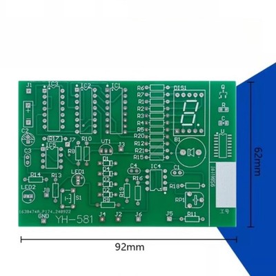 9 Second Countdown Timer DIY Project Kit with Buzzer Alarm for Learning ...