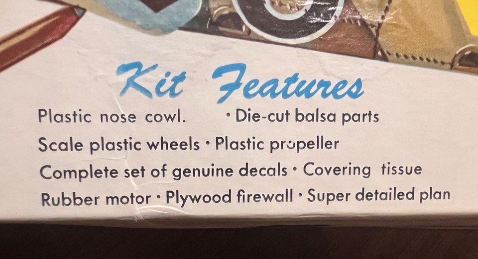 1964 VINTAGE - Guillow's German Rumpler C5 Flying Model Kit | eBay