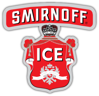 Smirnoff Ice Drink Car Bumper Sticker Decal - 3'', 5'' or 6'' | eBay