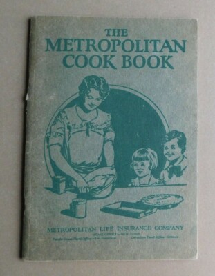 The Metropolitan Cook Book - Vintage cookbook - Metropolitan Life ...