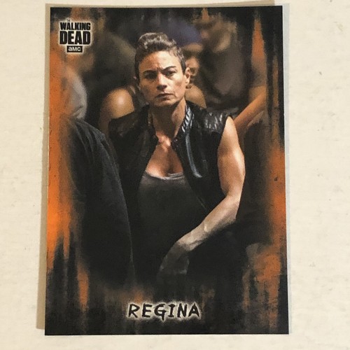 Walking Dead Trading Card #68 Regina Orange Background | eBay