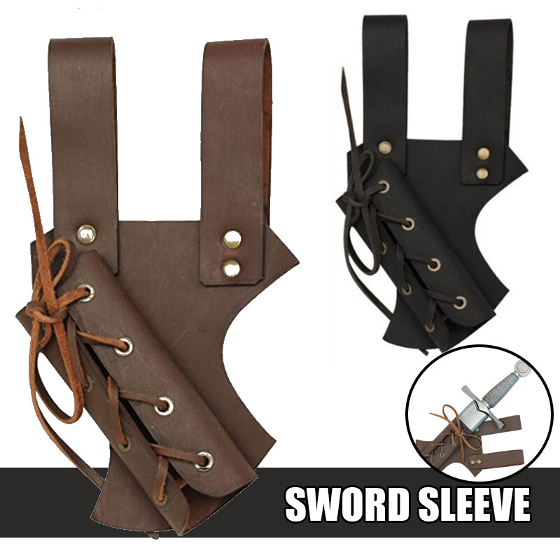 Medieval Men's Sling Warrior Sword Holder Sheath Scabbard Belt Holster ...
