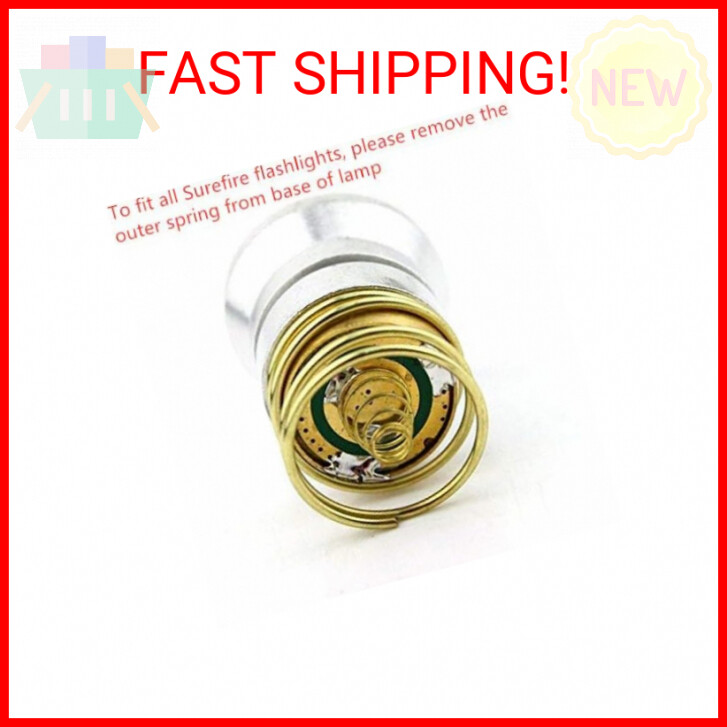 BESTSUN Ultra Bright Flashlights XM-L2 LED Bulb Single Mode 1200 Lumens ...