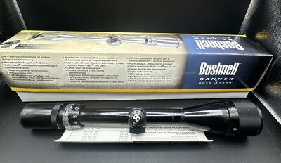 Bushnell Banner Dusk & Dawn 4x12 X 40mm Rifle Scope | eBay