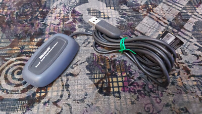 Original Microsoft Wireless Receiver PC + Xbox 360 Controller Adapter ...
