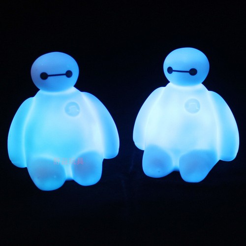 Cartoon Baymax LED Night Light Color Change Lamp Kids Children Bedroom ...