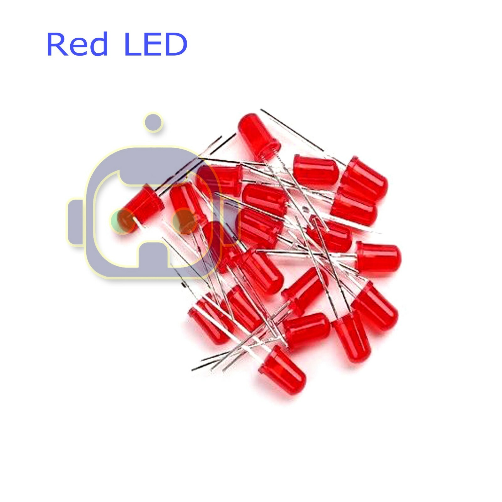 New 3mm 5mm 8mm 10mm LED Light Emitting Diodes Clear White Red Blue ...