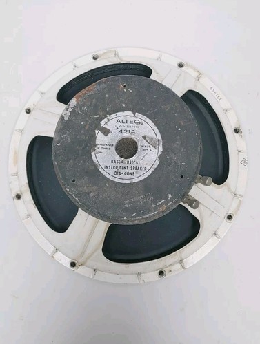 Altec Lansing 412A 15" Raw Frame Speaker 8 OHM for Parts/Repair | eBay