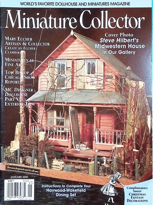 Miniature Collector Magazine January 2000 Dollhouse and Miniatures | eBay