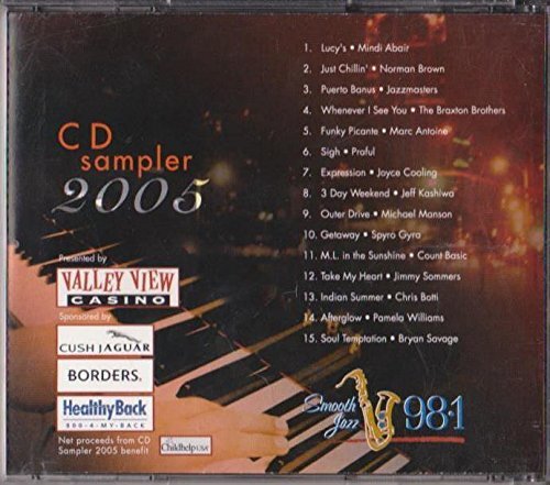 SMOOTH JAZZ 98.1 CD Sampler 2005 OOP Compilation Mindi Abair Norman Brown More ! | eBay