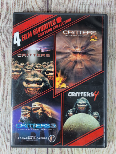 Critters 4-film Collection DVD - New Line Cinema - Leonardo DiCaprio ...