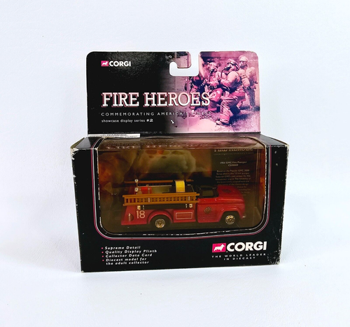 2001 Corgi Fire Heroes GMC Fire Pumper Chicago F.D. Series #2 CS90009 ...
