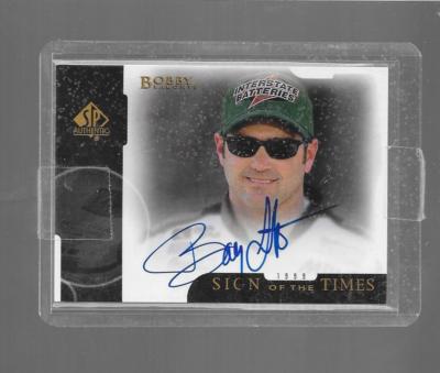 1999 SP Authentic - BOBBY LaBONTE - Sign of the Times Autograph ...