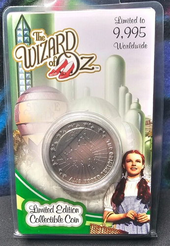 THE WIZARD OF OZ Limited Edition Collectible Coin ONLY 9,995 MADE | eBay