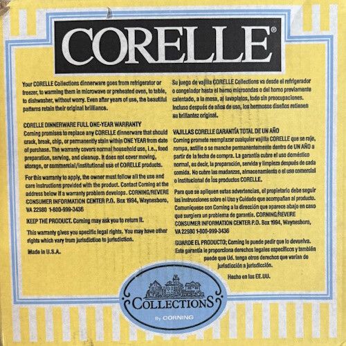 Corelle Blue Velvet Complete Dinnerware 20 Piece Set for 4 | eBay