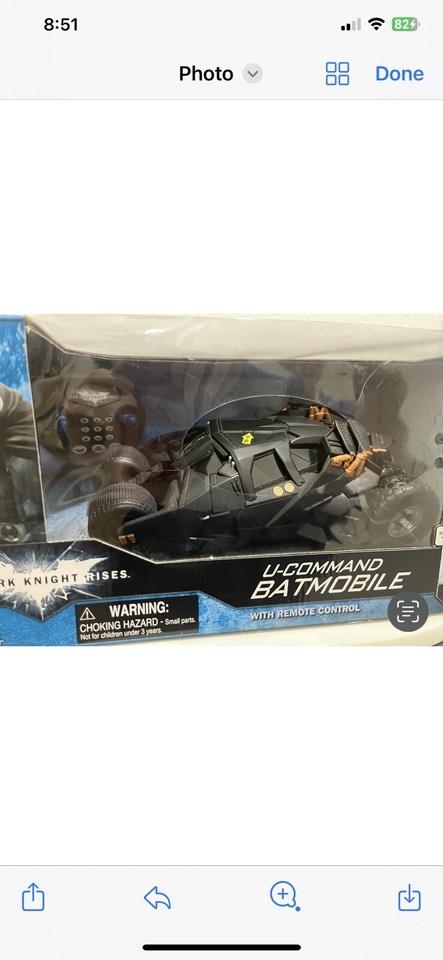 Batman: The Dark Knight Rises Batmobile U-Command RC Tumbler | eBay