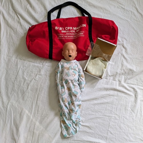 SIMULAIDS SANI BABY Full Body Infant Newborn Baby CPR Training Manikin ...