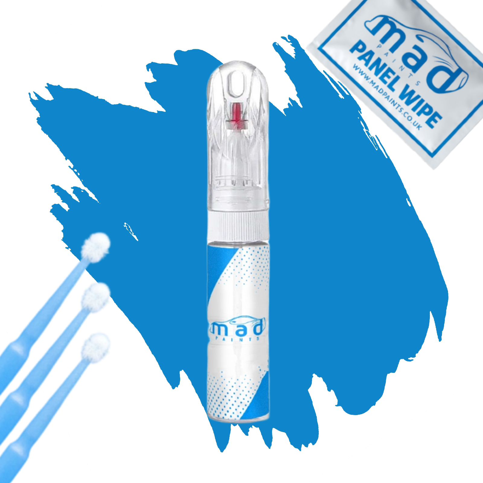 TOUCH UP CAR PAINT 20ML PEN FOR KIA FLAME BLUE B3L | eBay UK