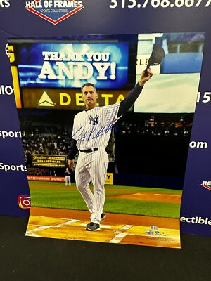ANDY PETTITTE SIGNED YANKEES FAREWELL 16X20 - FANATICS | eBay