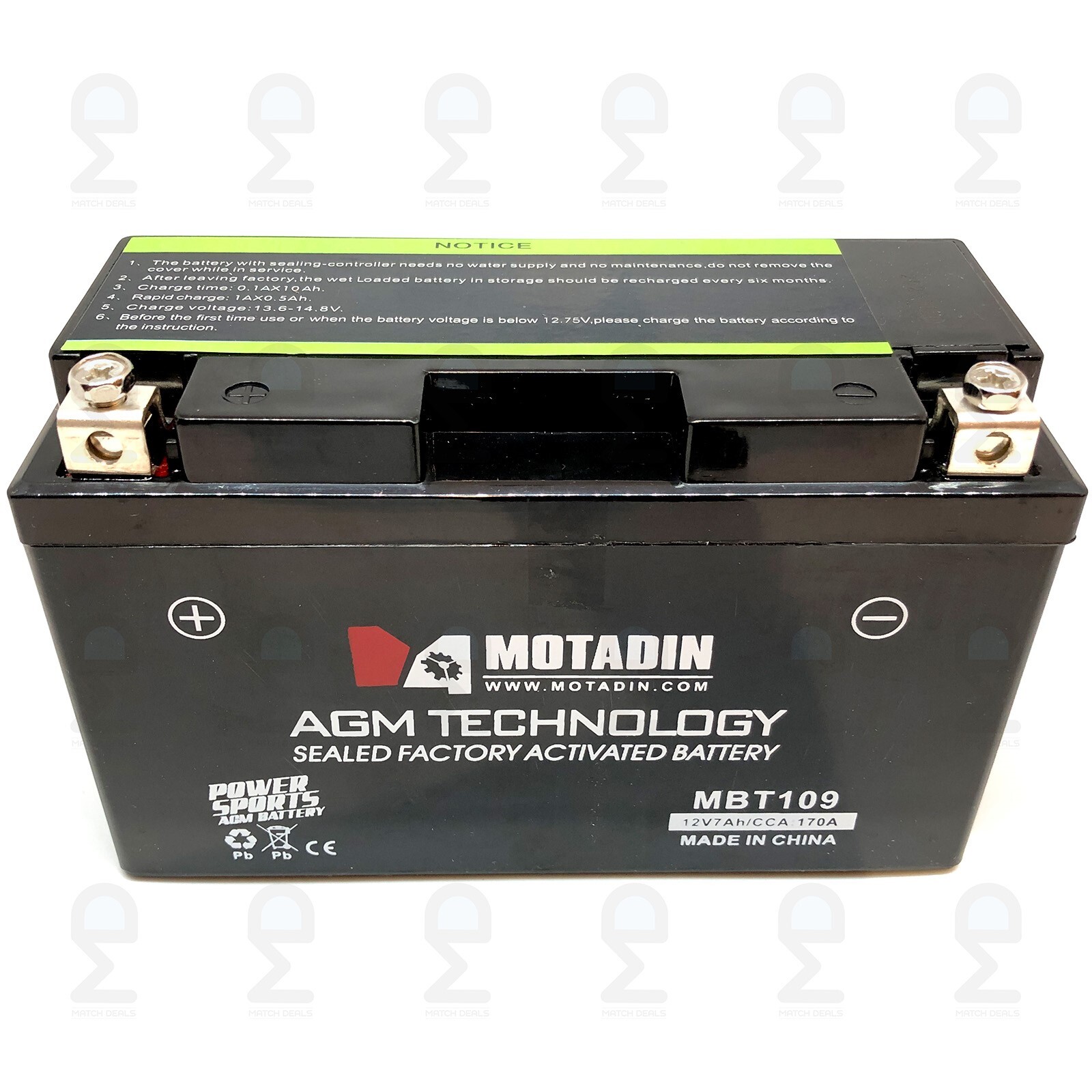 AGM BATTERY FOR SUZUKI DR-Z400 DRZ400 2000-2004 / DR-Z400SL DRZ400SL ...