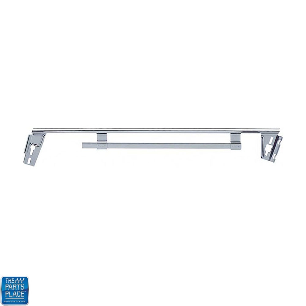 1961-1964 B-Body Front Door Glass Lower Chrome Window Frame Channel LH ...